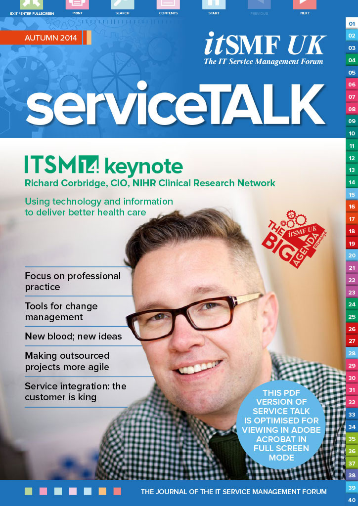 ServiceTalk - itSMF UK
