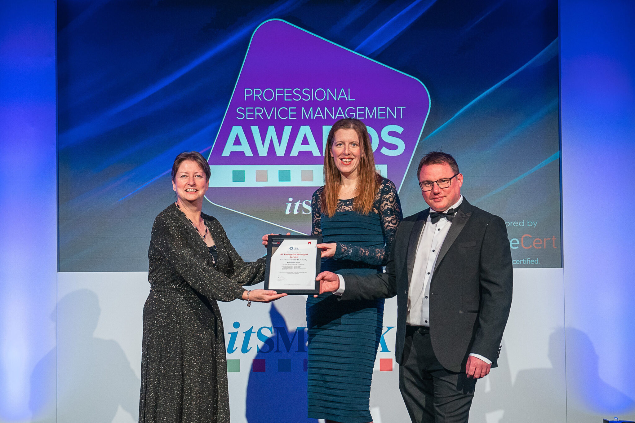 BT the first organisation to complete a fully certified ITSM Maturity ...