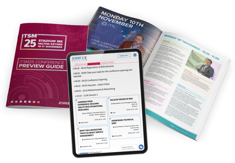 ITSM25 Conference & Awards - itSMF UK